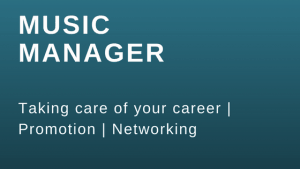 Booking Agent vs Music Manager (the jazz musician's guide)