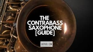 The Contrabass Saxophone - The Biggest Sax You'll See This Year!