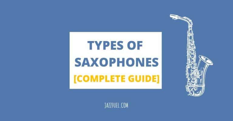The Different Types of Saxophones [Complete Guide]