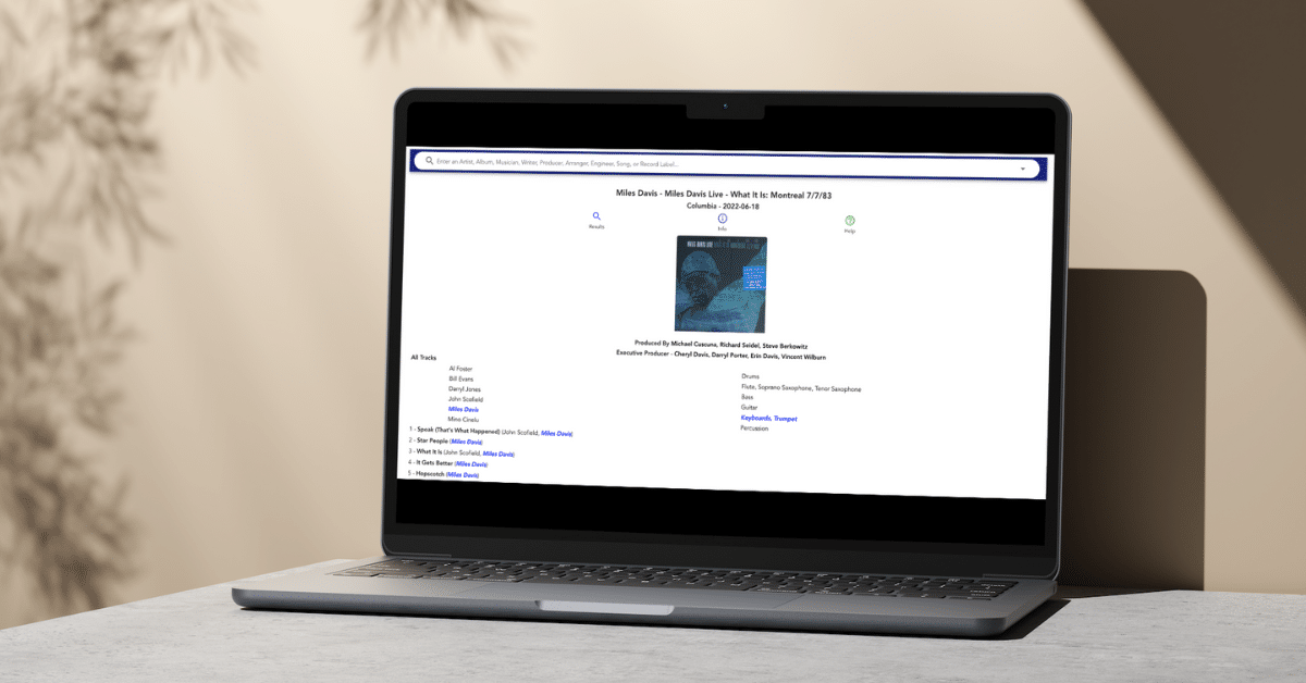 Steve Lieblich: The Liner Notes Project