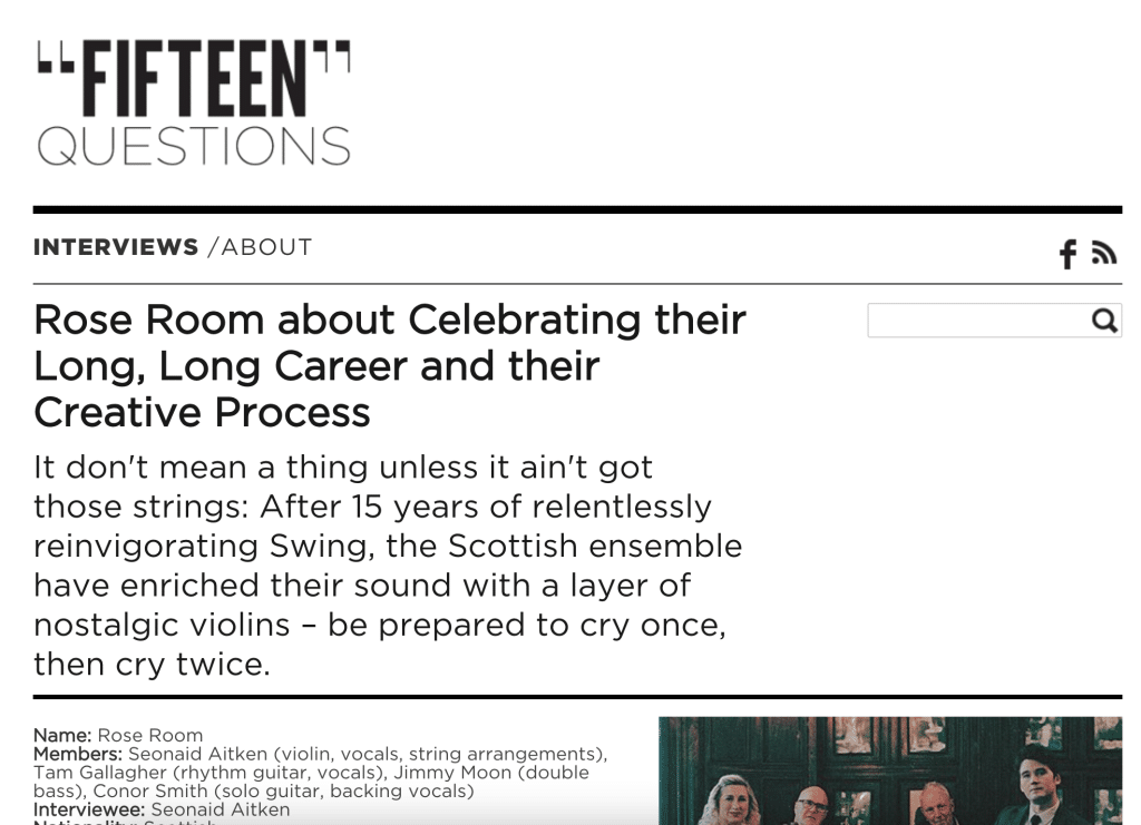 Rose Room | It’s Been A Long, Long Time | April 18, 2025 - Jazzfuel